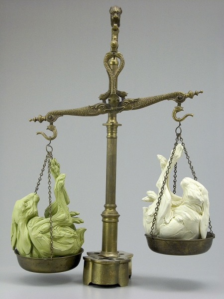 Study for a Netted Hare – Beth Cavener – Follow the black rabbit